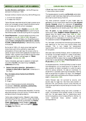 Module 6 - Allos’ Mainstream Success - MODULE 6 ALLOS’ MAINSTREAM ...