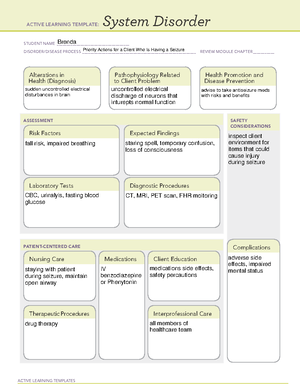 Basic Concept tasks to assign to assistive personnel - NUR1130 - ACTIVE ...