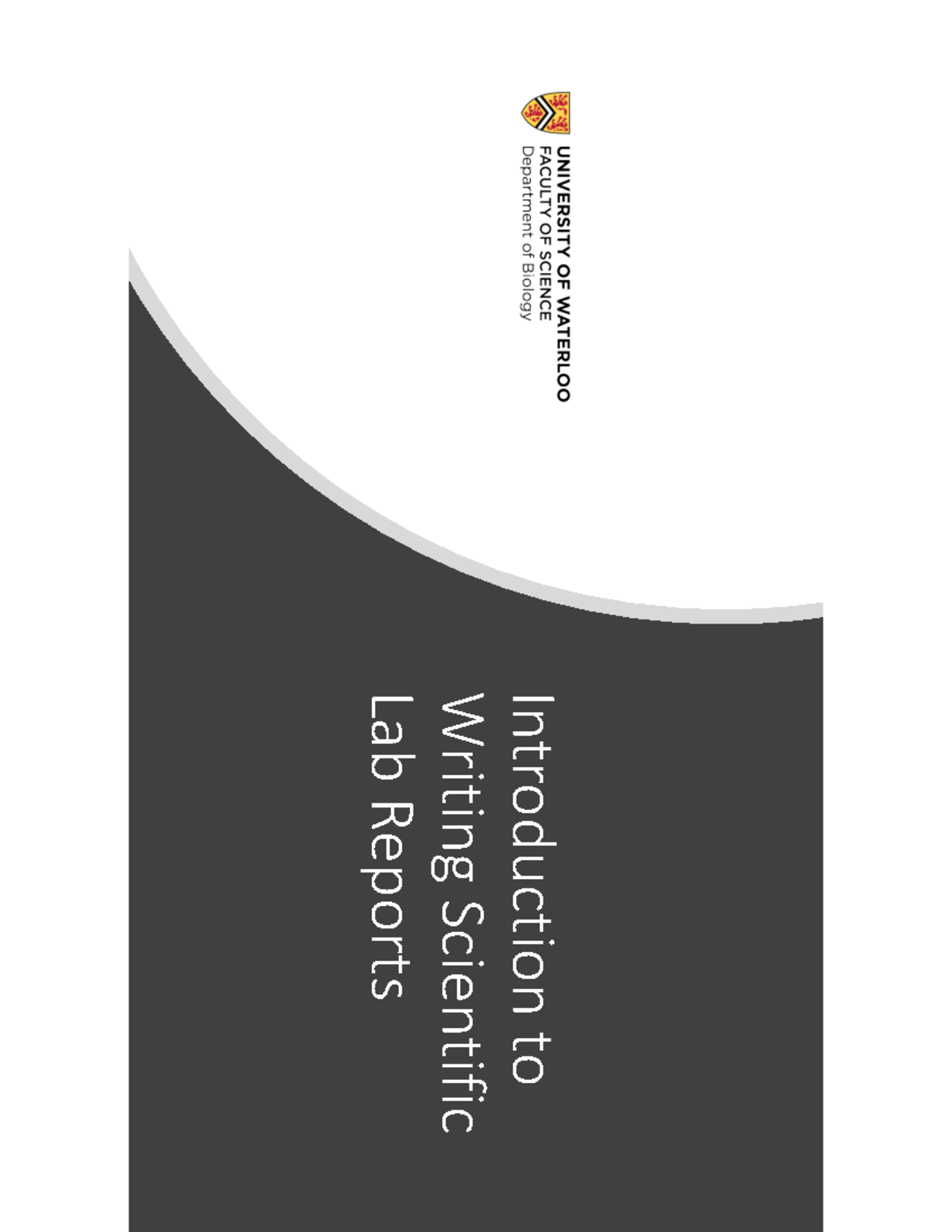 introduction to writing a scientific lab report - Lab Reports Writing ...