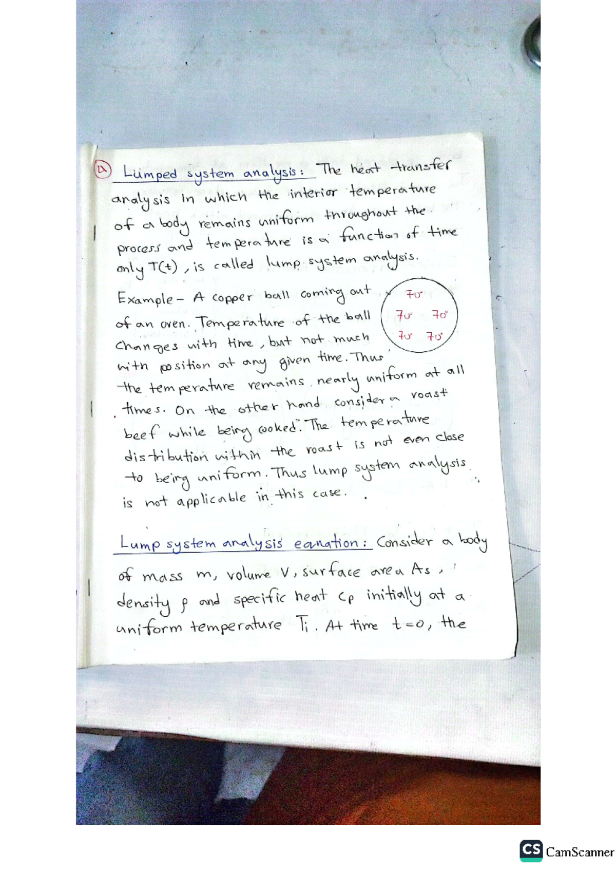 Heat Transfer Concepts: Lumped System Analysis in Chapter 4 - Studocu