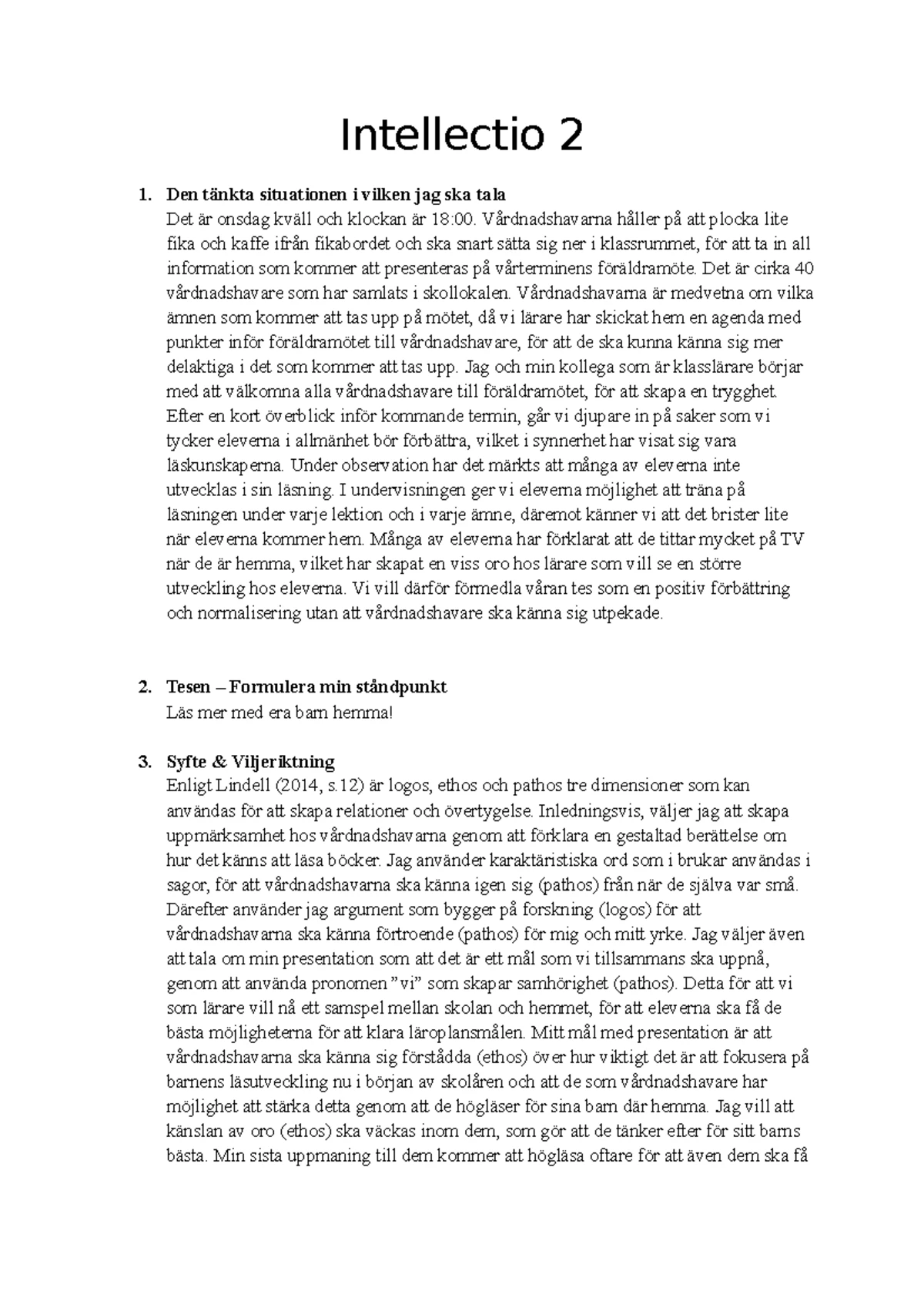 Retorikens Stilfigurer: En Översikt av Olika Typer och Exempel - Studocu