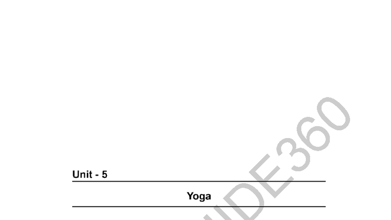 Class 11 Physical Education: Yoga - Meaning, Importance & Asanas Study ...