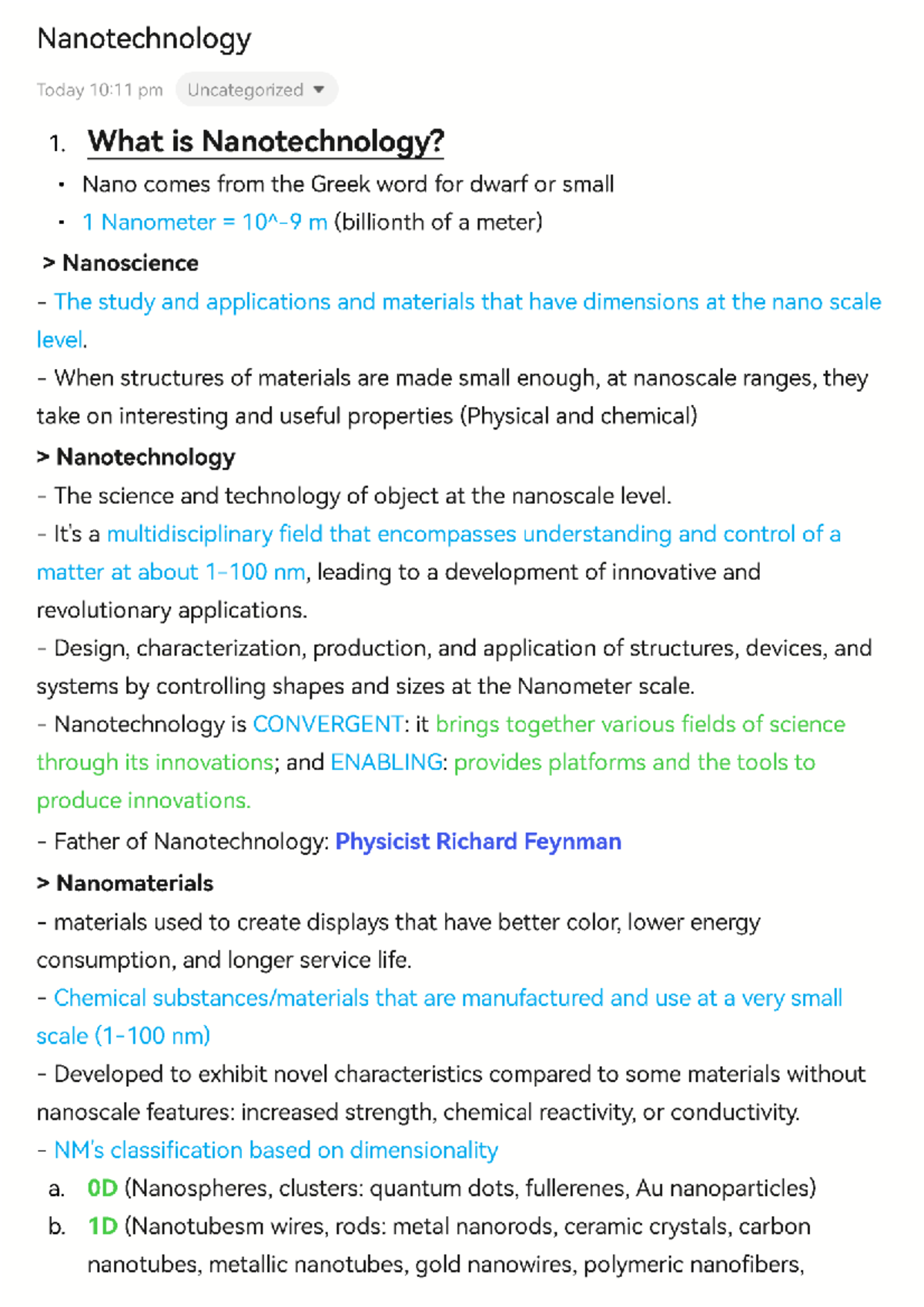STS-Nanotechnology: Understanding the Impact and Applications of ...