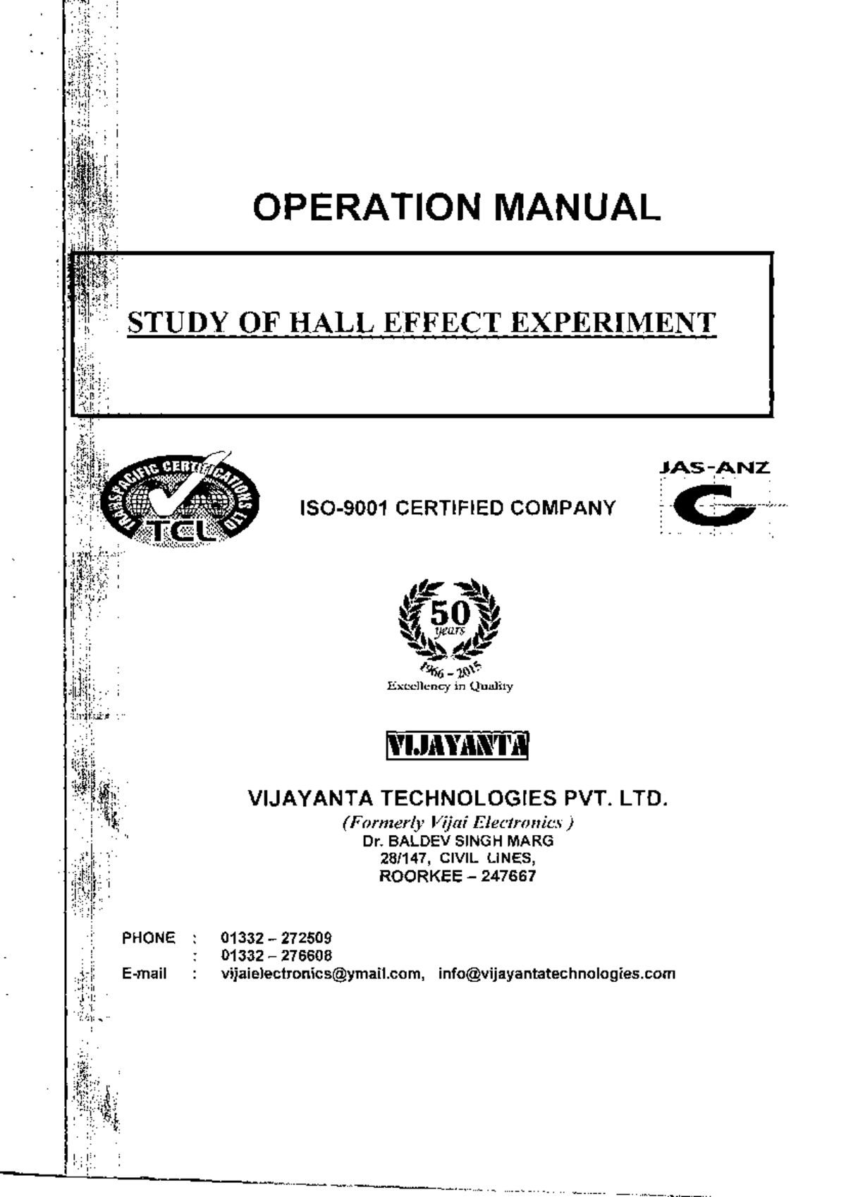 1 Hall Effect - References - Embedded Systems - Studocu