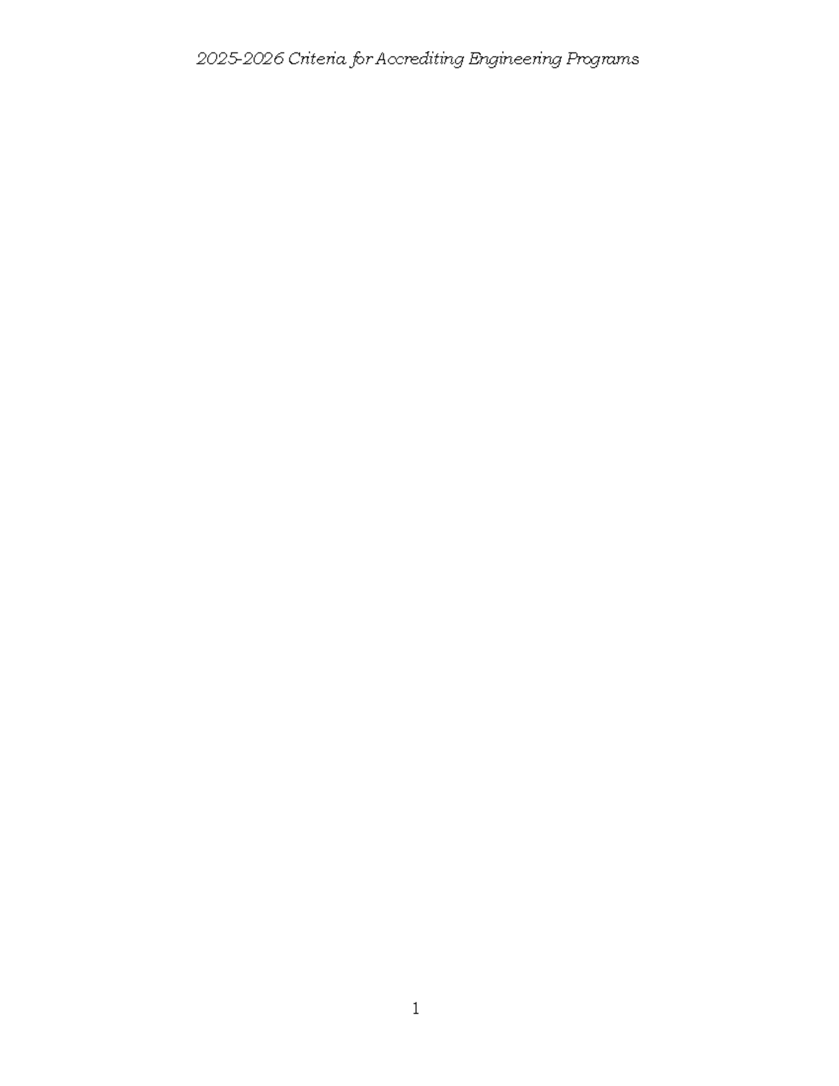 Criteria for Accrediting Engineering Programs: ABET Definitions - Studocu
