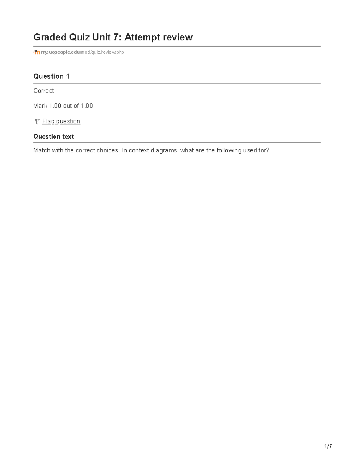 Graded Quiz Unit 7 Review and Key Answers - Studocu