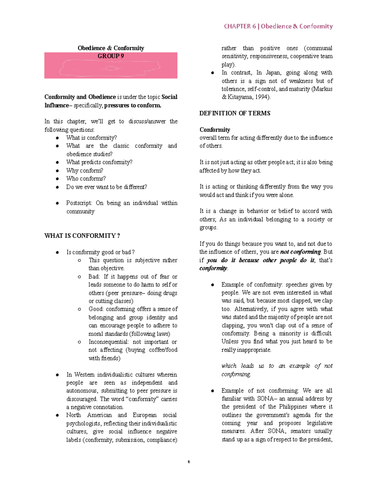 Obedience & Conformity: Insights on Social Influence & Group Dynamics ...