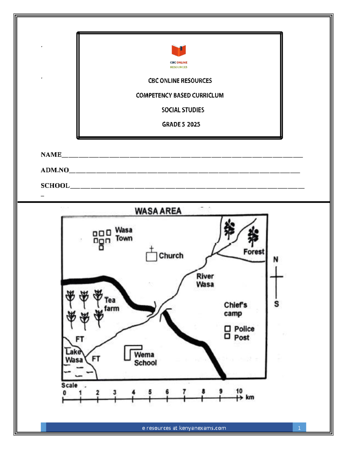 CBC Social Studies Grade 5 Final Exam Resources - Studocu