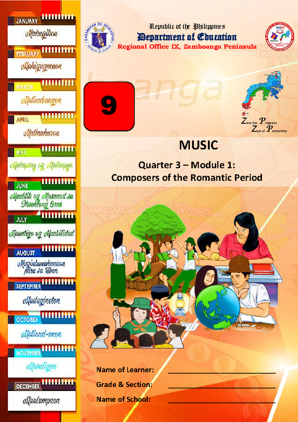 Grade 9 Music Q3 Module 1: Explore Romantic Period Composers - Studocu