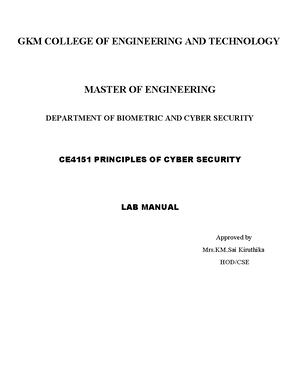 Data Exploration and Visualization - LAB MANUAL DEPARTMENT OF ARTIFICIAL INTELLIGENCE AND DATA ...