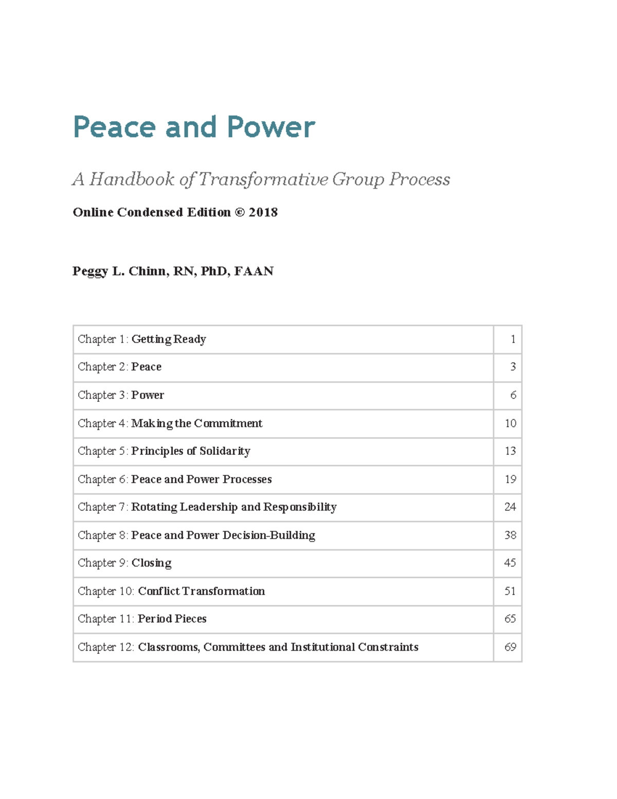 Peace and Power Processes Study Guide - URP 301 - Studocu