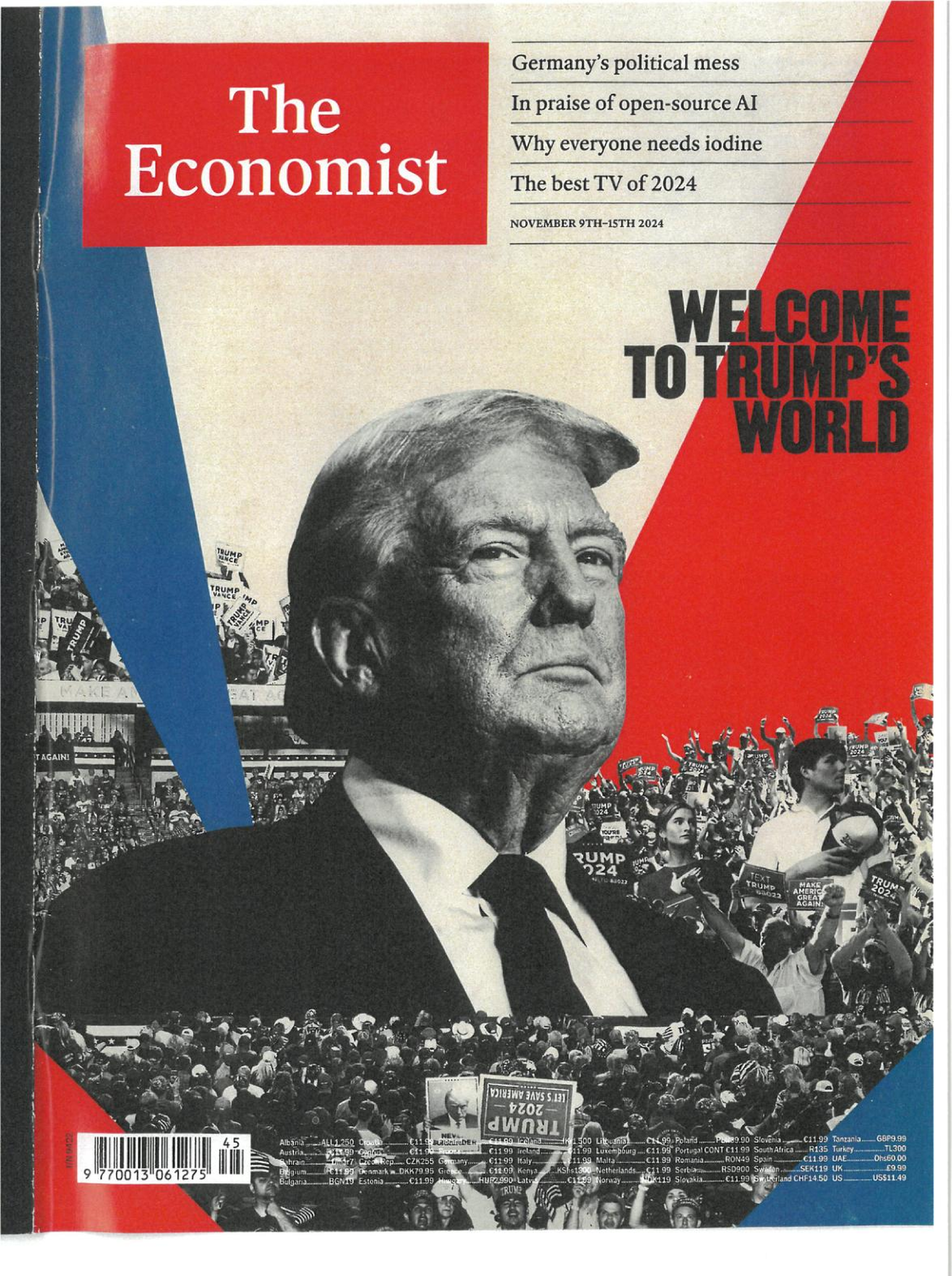 The Economist: Trump’s Impact on Politics and Economy - November 2024 ...