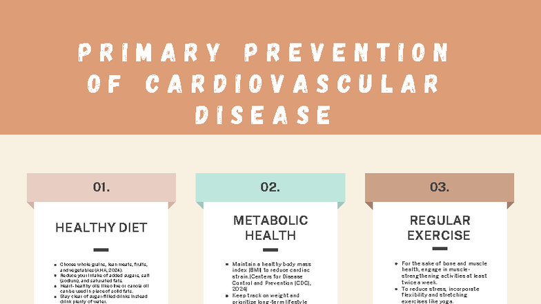 Cardiovascular Health: Primary Prevention Strategies (CVD 01) - Studocu