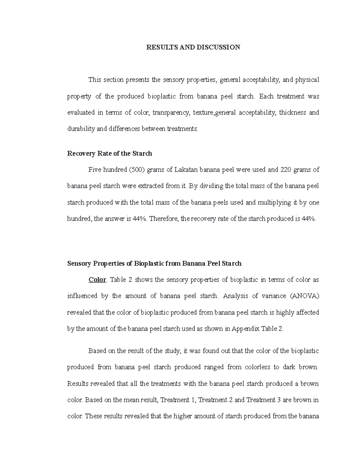 Chapter-4 Final - Chapter 4 of a research paper - RESULTS AND ...