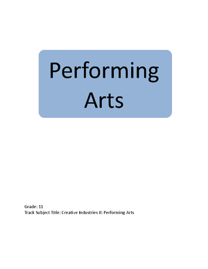Art Subject as Conventional Subjective and Factual - ART SUBJECTS ARE ...