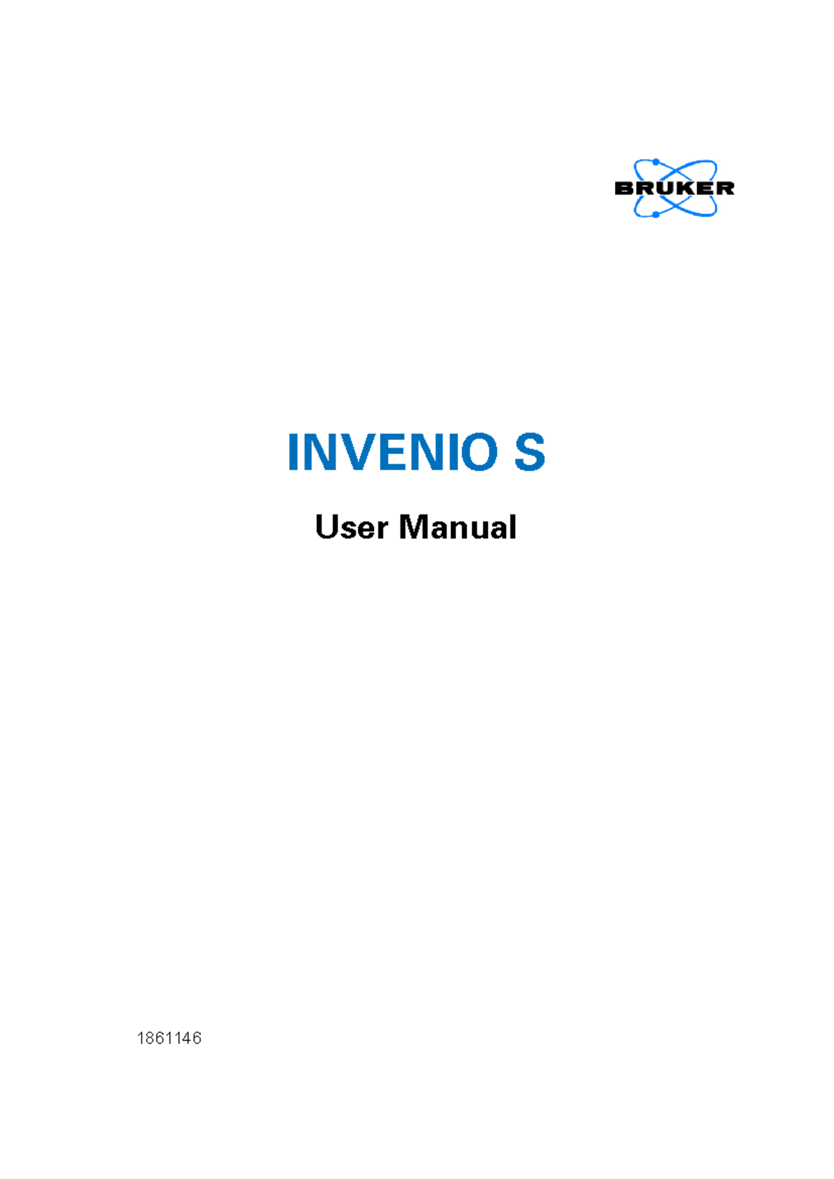 INVENIO S FTIR Spectrometer User Manual (1st Ed. 2018) - Studocu