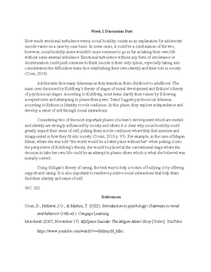 PSY 1012 Midterm Review - Coon 2022 - PSY 1012 Midterm Review Chapter 1 ...