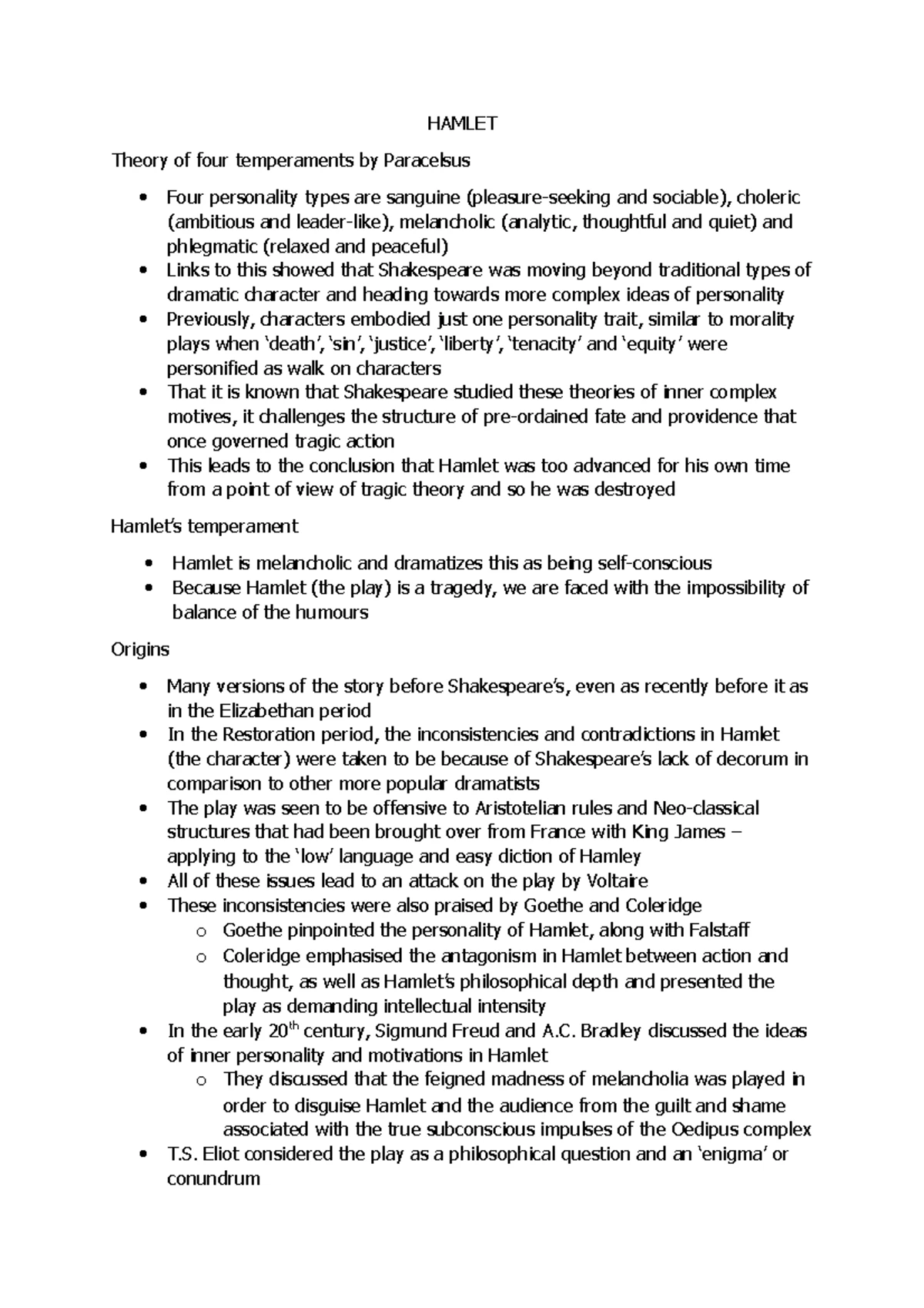 Contextual Analysis of Othello: Historical and Cultural Insights - Studocu