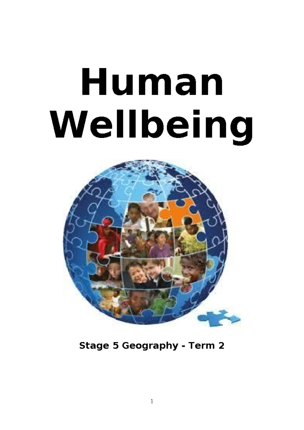 Human Wellbeing and Development Stage 5 Geography T2 Guide - Studocu