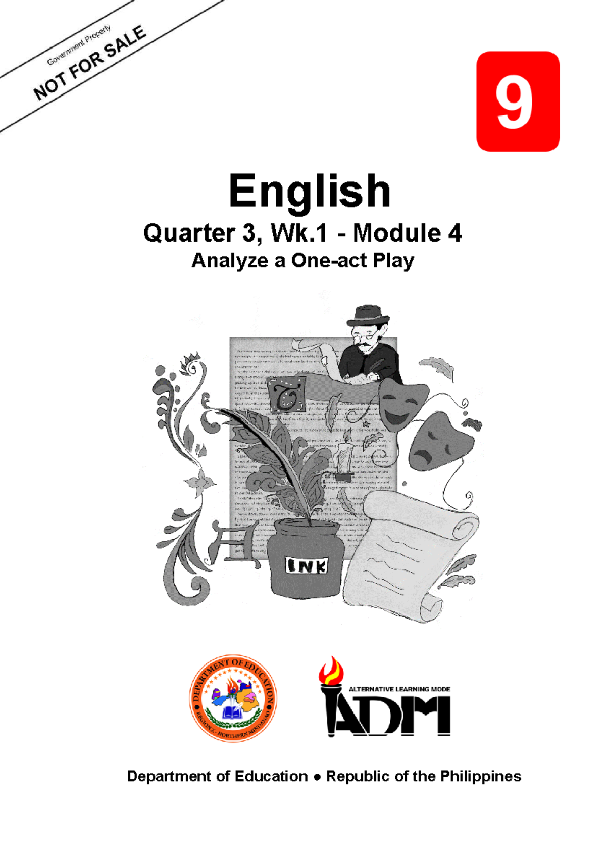 English 9 Q3 Mod4: Analyzing Elements of a One-Act Play - Studocu