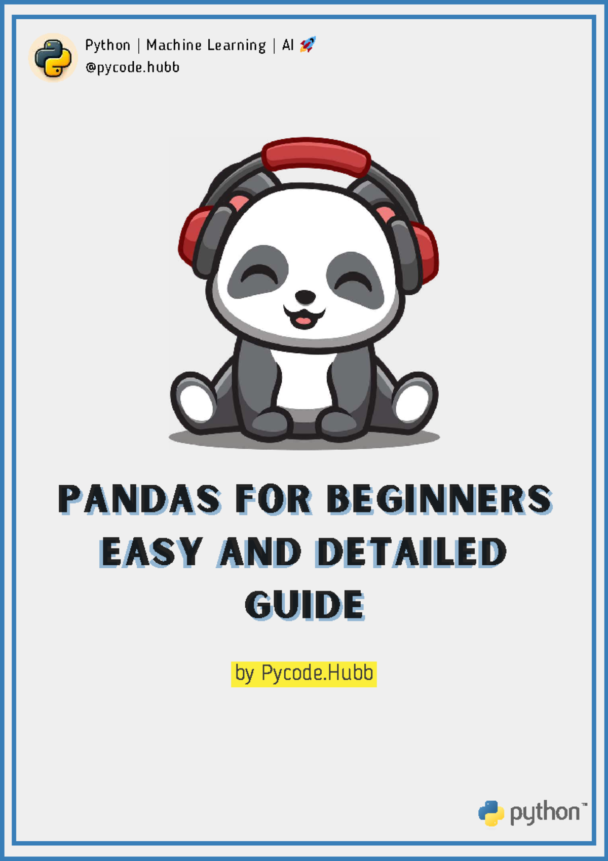 Python ML AI: Pandas for Beginners - Chapter 1 Overview - Studocu