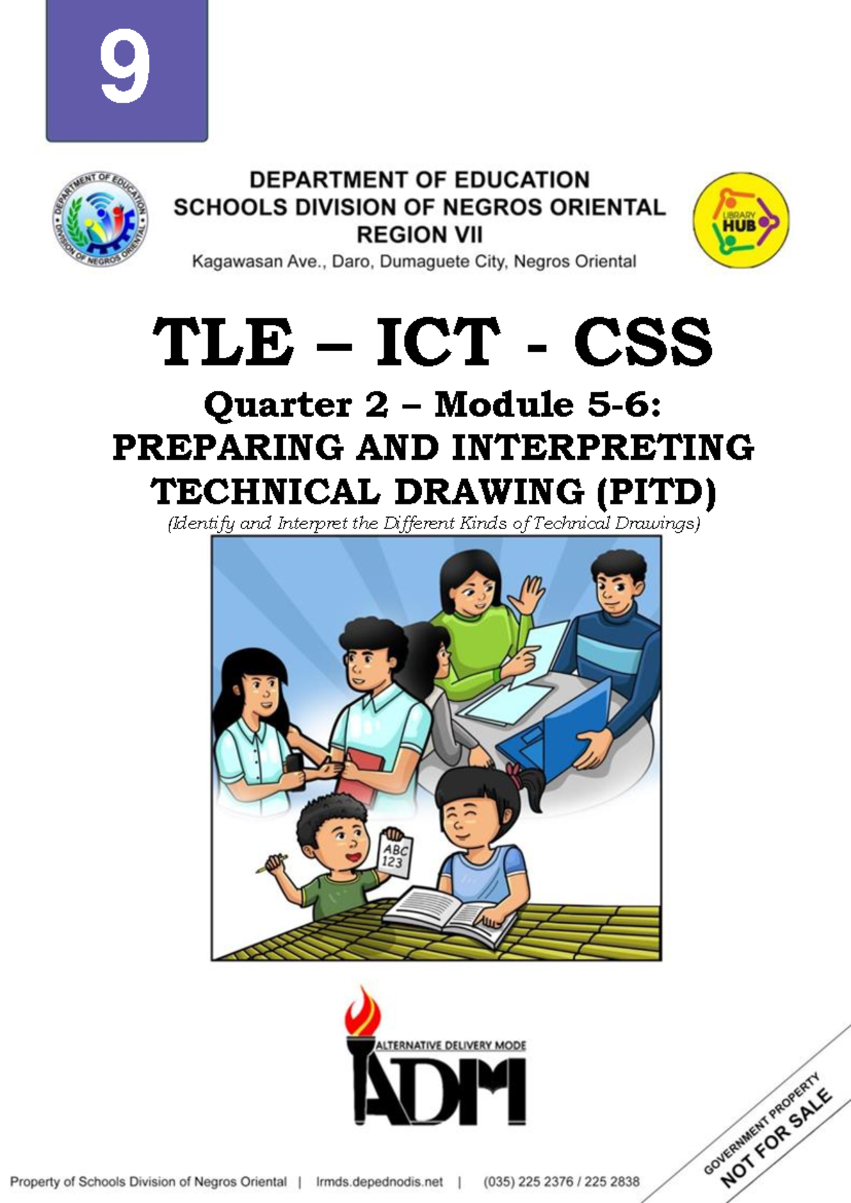 TLE-ICT-CSS-9-Q2 Module 5-6: Preparing & Interpreting Technical ...