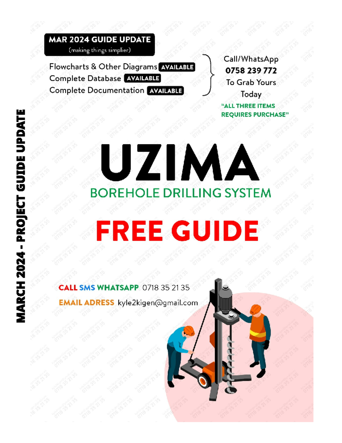 Uzima Borehole Drilling System Project Guide - M24 Overview - Studocu
