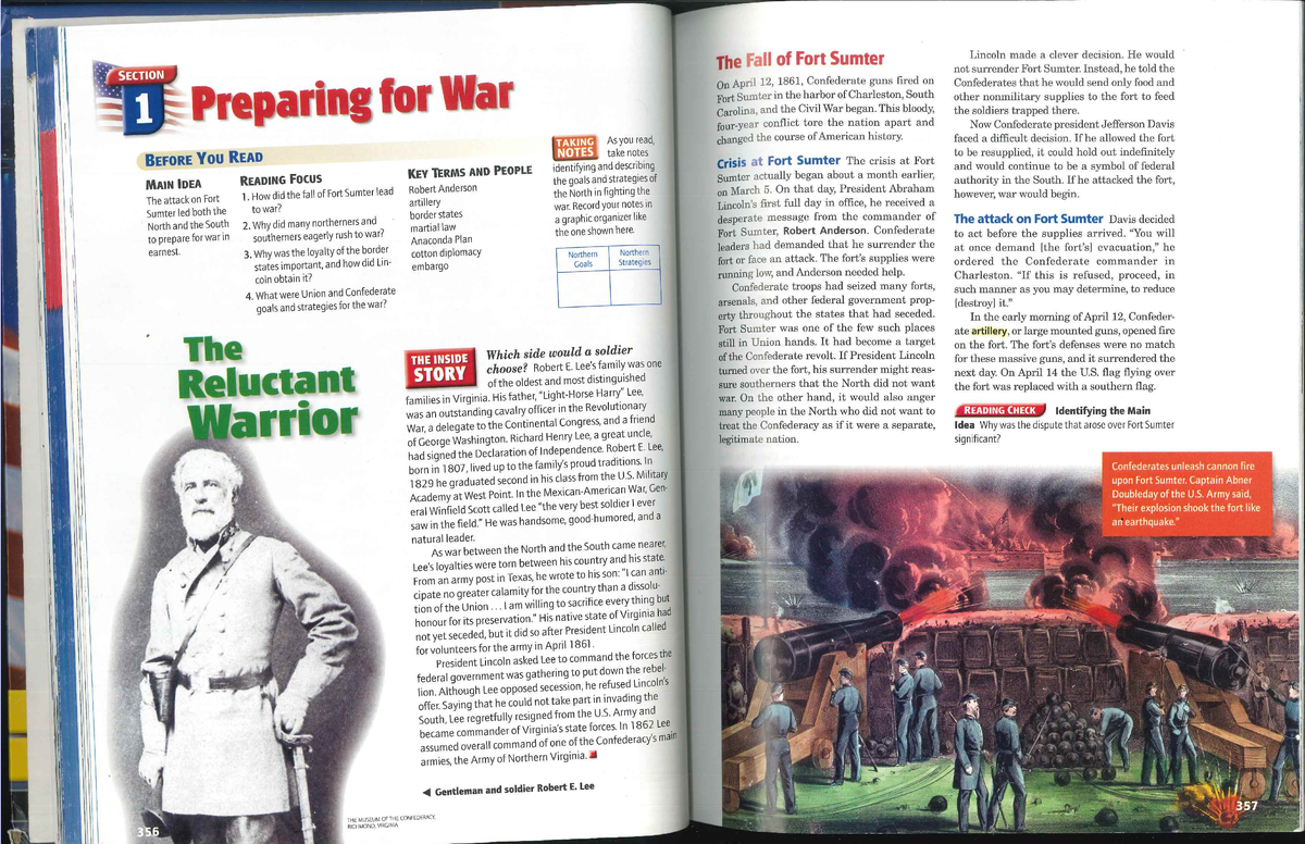 The Fall of Fort Sumter: Key Events and Impacts on the Civil War - Studocu