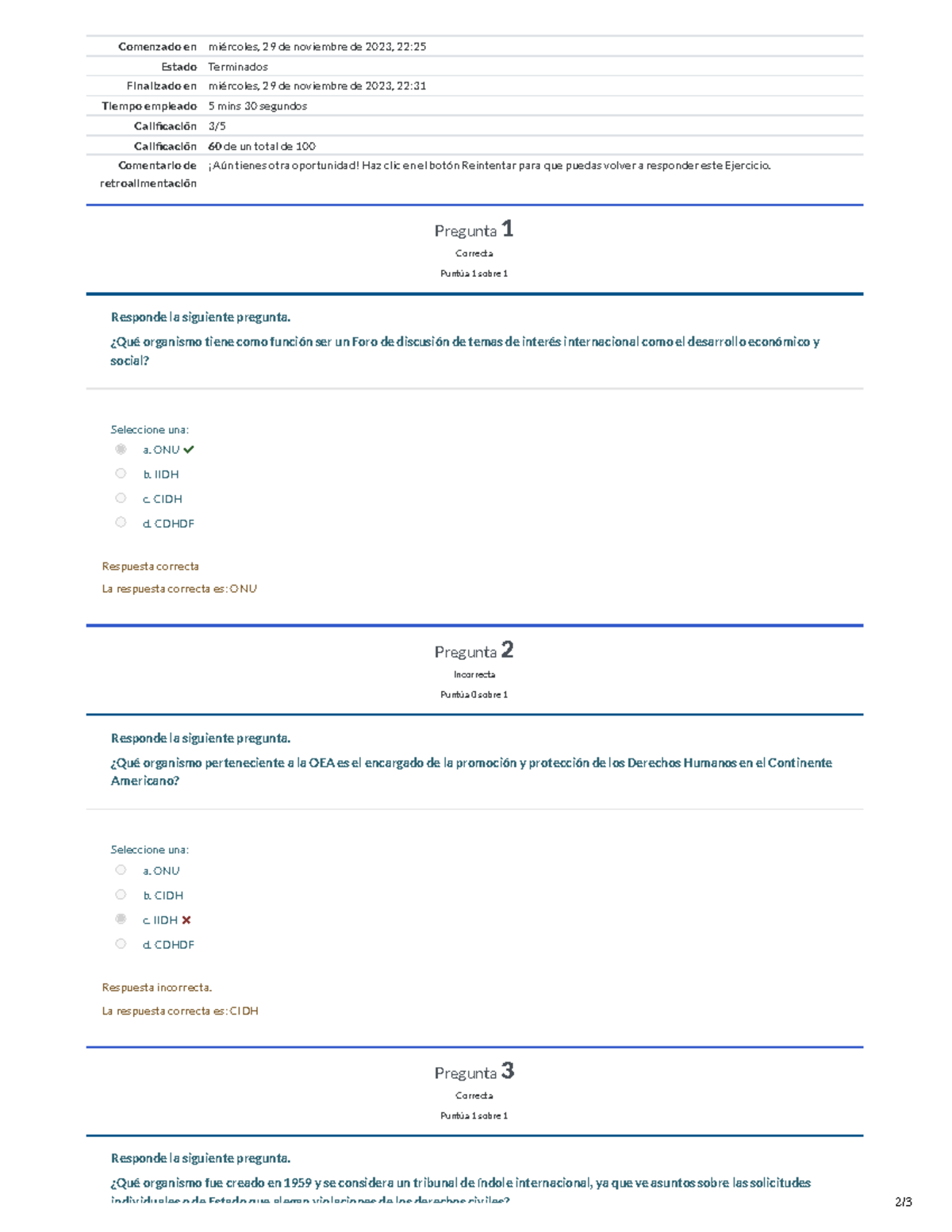 L3: Tratados Internacionales y Organismos Globales - Ejercicio Final - Studocu