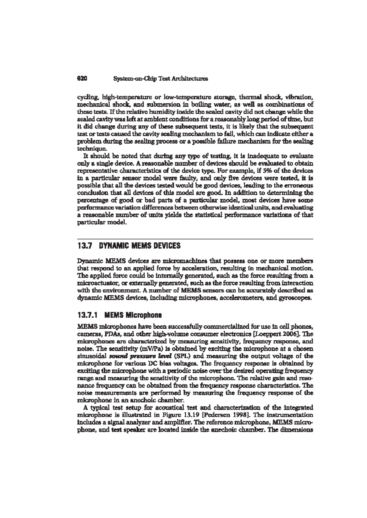 MEMS Testing: 620 Dynamic Architectures and Device Characterization ...