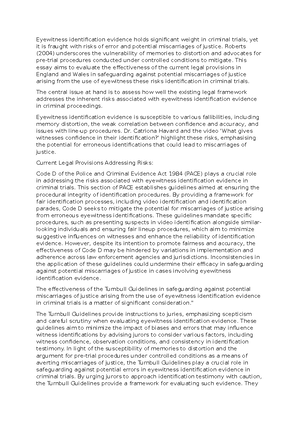 [Solved] II Rule 1 PACE 1984 o Section 76 Evidence obtained through ...