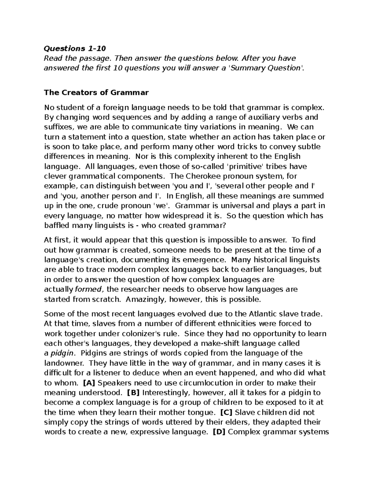 TOEFL iBT Study Guide: Key Concepts and Practice Questions - Studocu