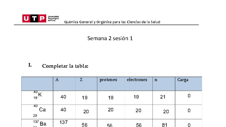 Química General y Orgánica para las Ciencias de la Salud S02 Tarea ...