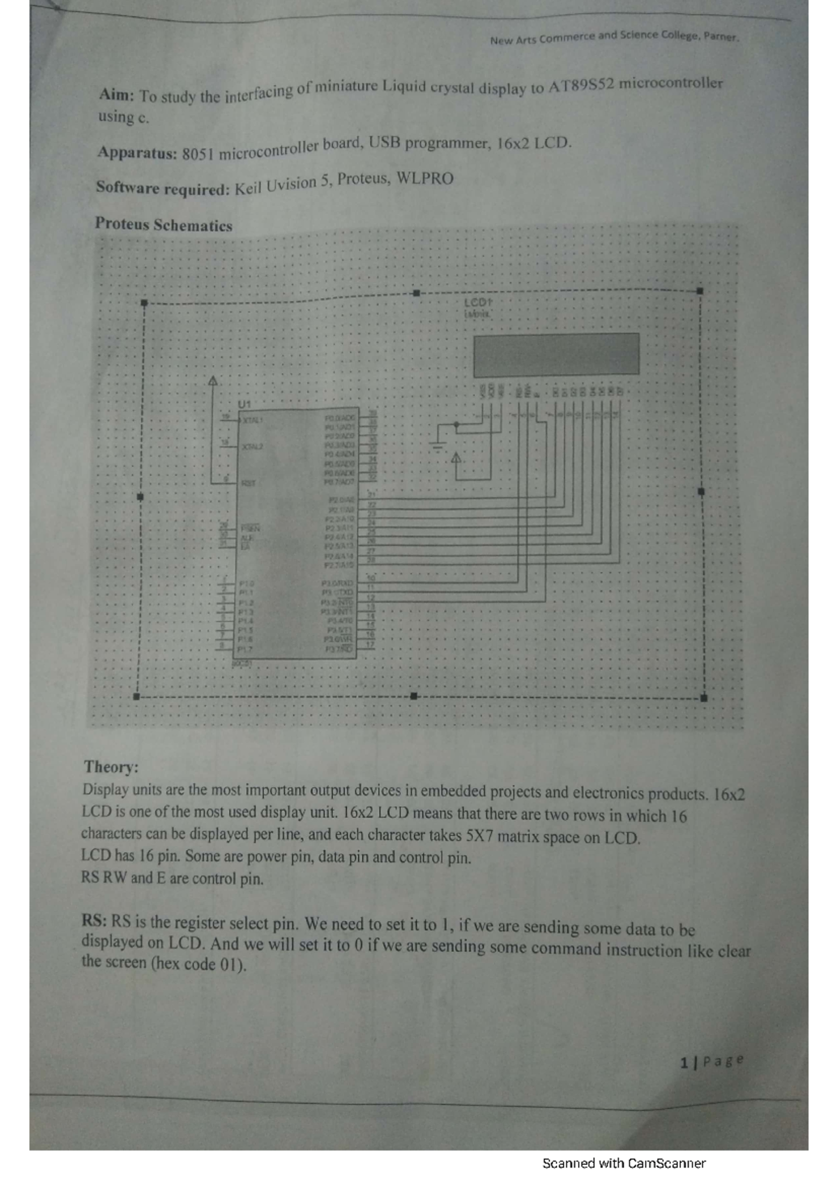 8051 Microcontroller Practical: Interfacing LCD, Traffic Light, and ...