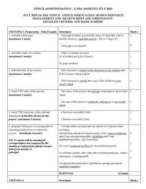 POB JULY 2020 Paper 1 - practice questions - principles of business ...