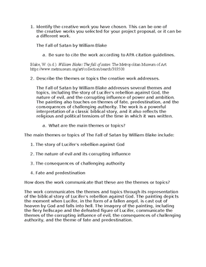 ENG 190 Module 1 Assignment - 1. Select a category in the Project ...