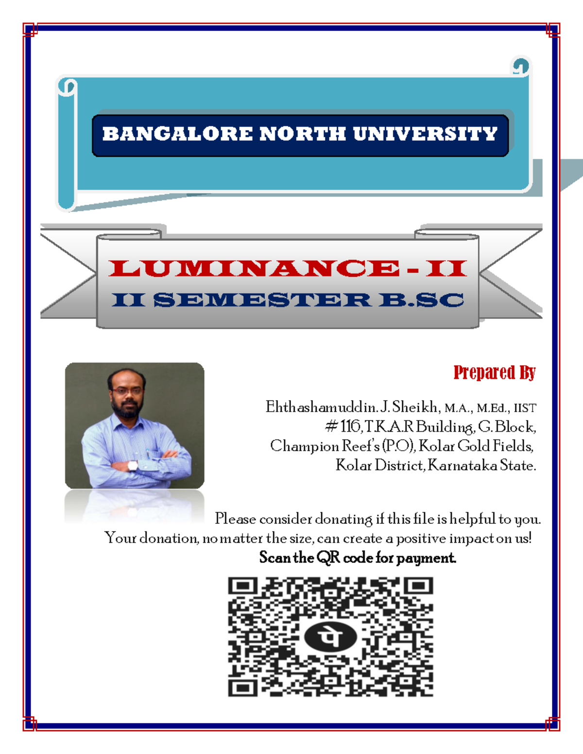 BNU 2nd Sem B.Sc Luminance English Notes: The Tyger & On Work Analysis ...