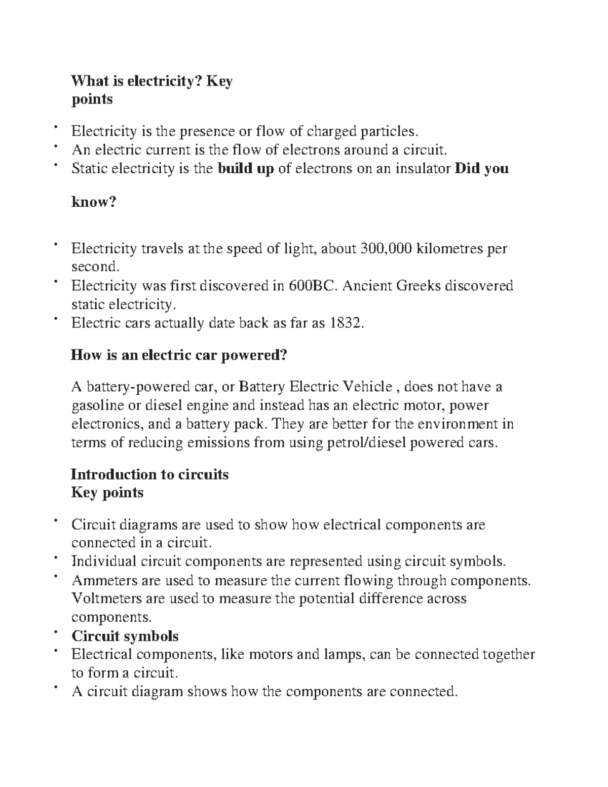 Electricity and Circuits: Understanding Current, Resistance & Voltage ...