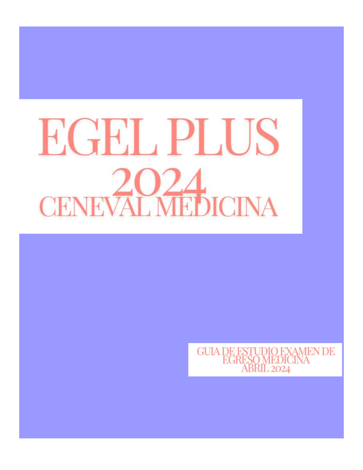 Copia Actualizada del EGEL 2024: Exámenes y Respuestas - Studocu