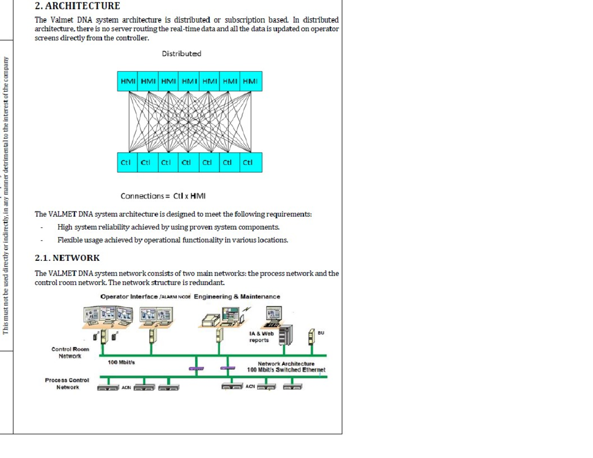 DTS Fundamental 2: Valmet DNA System Architecture Overview - Studocu