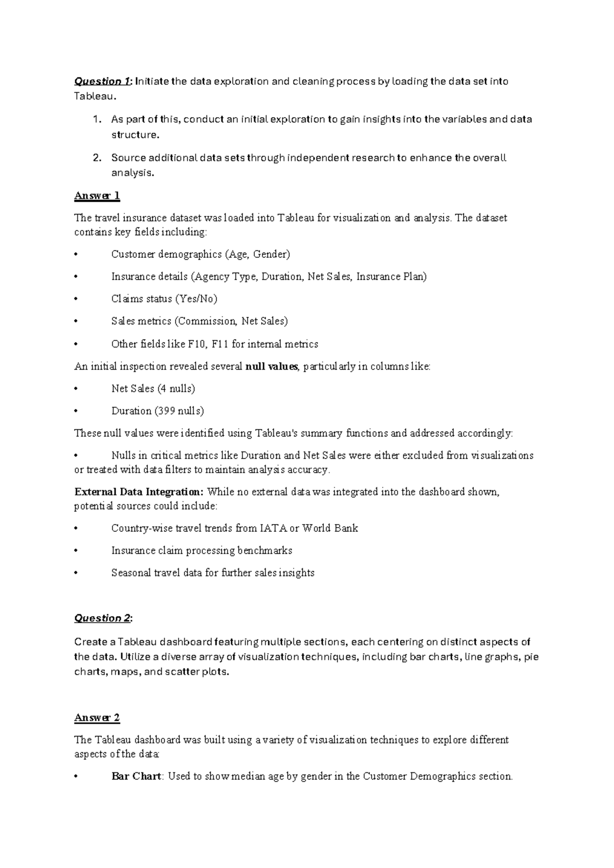 Business Analytics Project: Data Exploration & Dashboard Creation (BA ...