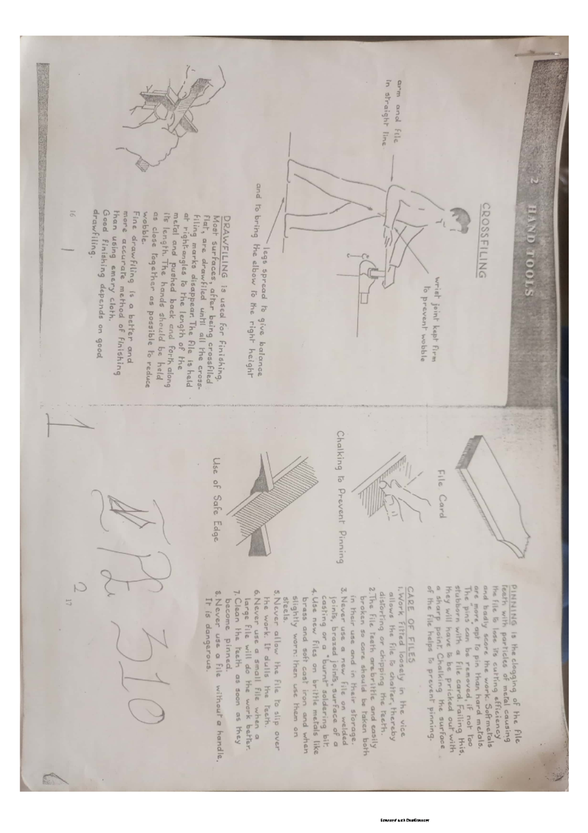 IPE 310 Practical Handout: Care and Use of Hand Tools - Studocu