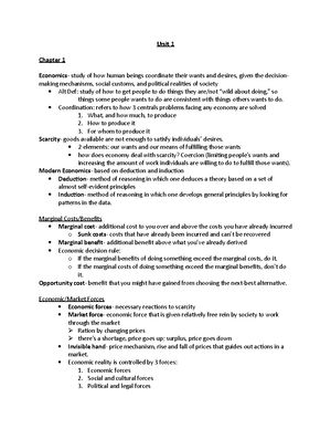 Macroeconomics Test#2 study guide - Macroeconomics Test Chapter 24 ...