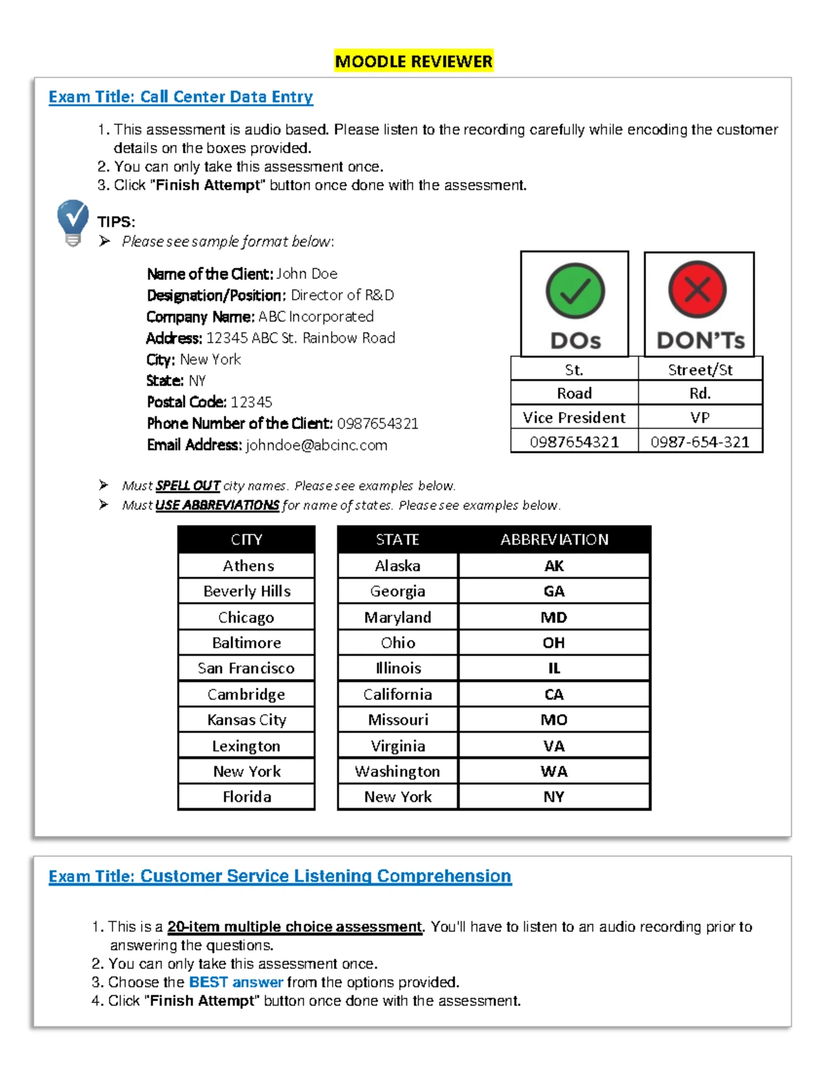 SVAR Conversational English Test Guide - Instructions & Tips - Studocu