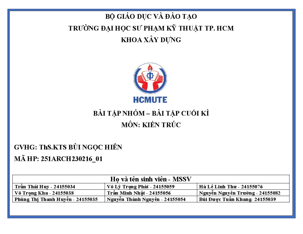 Doc1 - ádfg - BỘ GIÁO DỤC VÀ ĐÀO TẠO TRƯỜNG ĐẠI HỌC SƯ PHẠM KỸ THUẬT TP ...