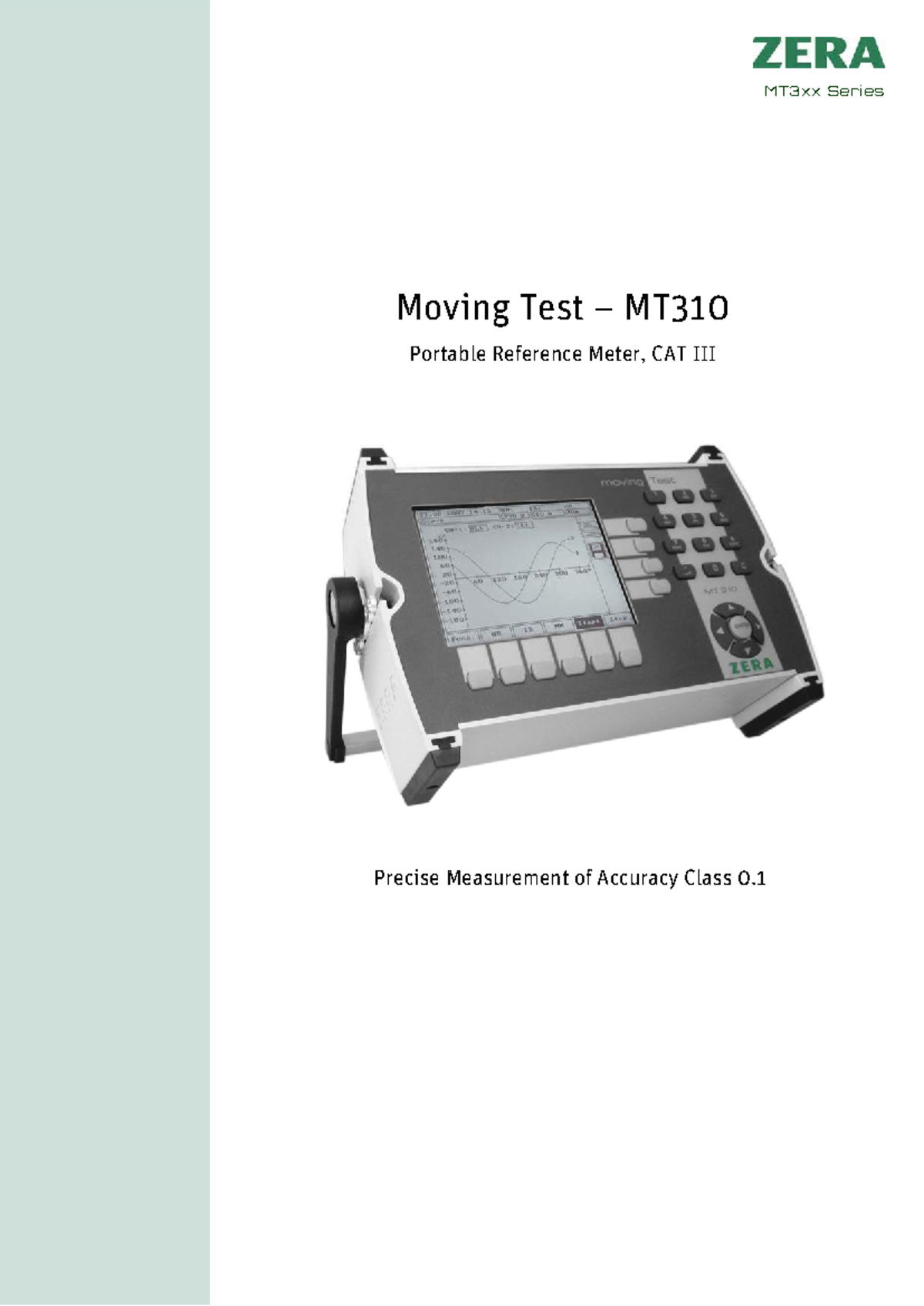 MT310 Portable Reference Meter Overview and Features - Studocu