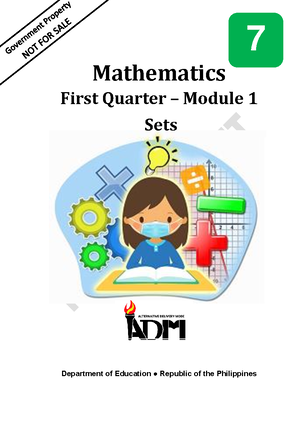Mathematics 7 q1 mod7 scientific notation V5 - Mathematics First Quarter – Module 7 Scientific ...