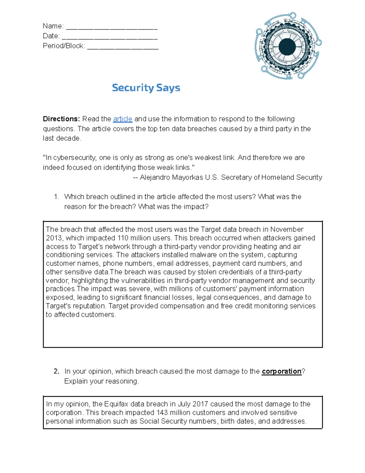 Simpson's Diversity Index Practice Problems for Biology 101 - Studocu