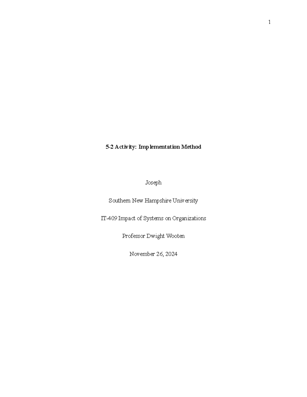 IT-409 Case Study: JEDI Project Implementation Analysis & Challenges - Studocu