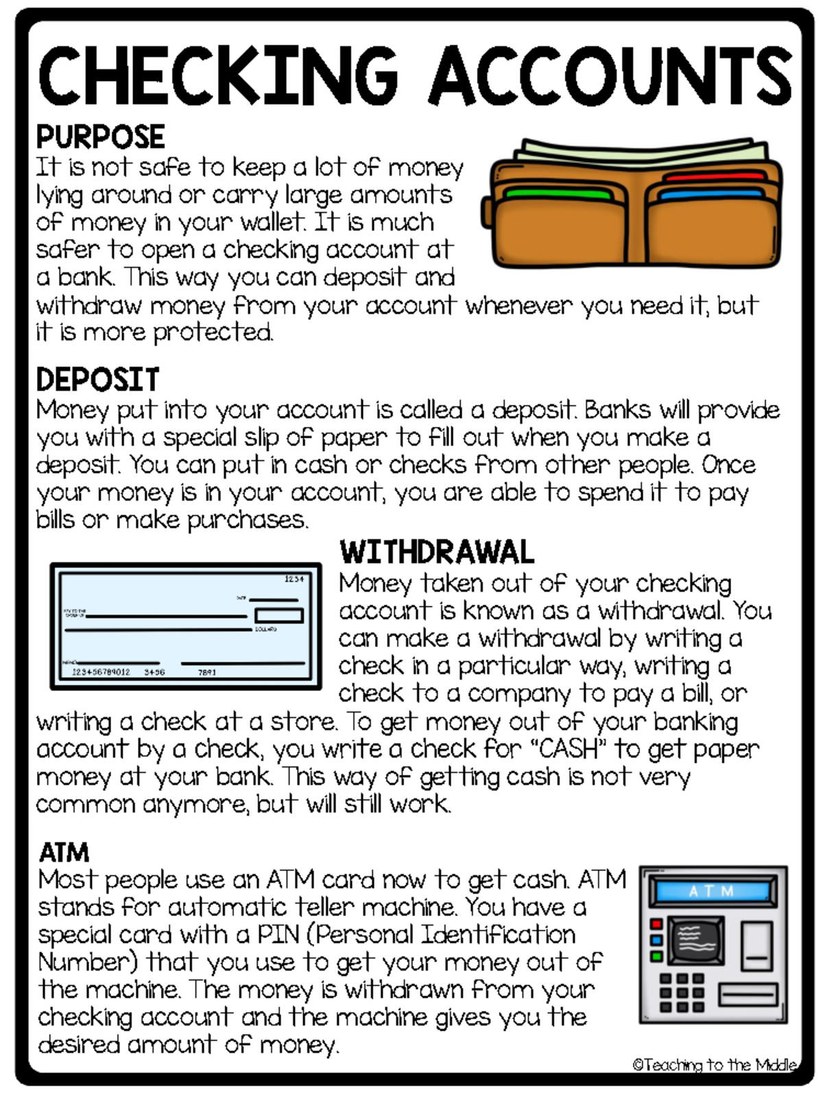 Checking Student Version - CHECKING ACCOUNTS PURPOSE ####### It is not ...